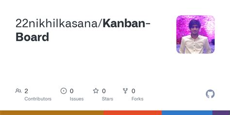 Github Nikhilkasana Kanban Board