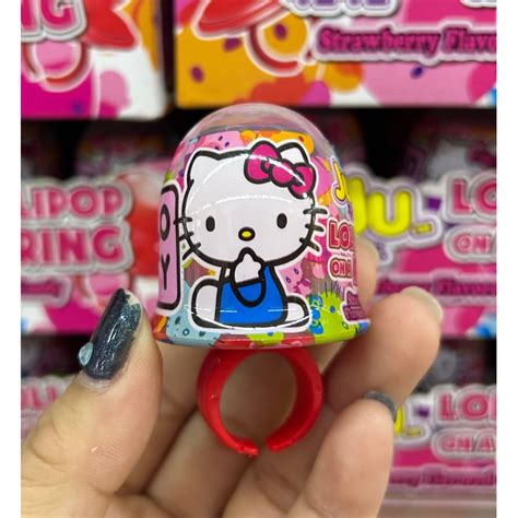 Juju Hello Kitty Ring Lollipop 15g Shopee Philippines
