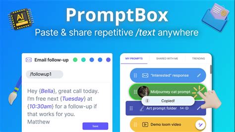 Promptbox Beautiful Snippet Management Appsumo