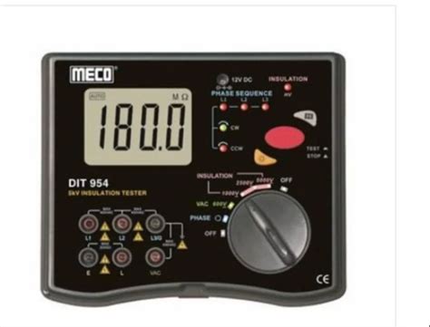 Megger Insulation Resistance Tester 5kv 200gohm At ₹ 13999 Piece In Jaipur