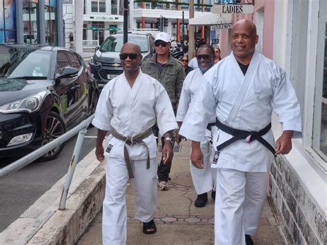 Bermudas Martial Artists Pay Last Respects To Karate Icon O Sensei Frederick Skipper Ingham