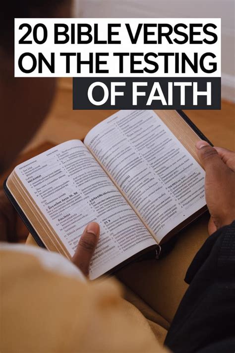 20 Encouraging Bible Verses On Testing Faith Strengthen Your Belief Today