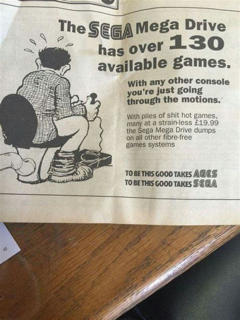 Sega Ad The Game Is Over Arcade Video Games Retro Gaming