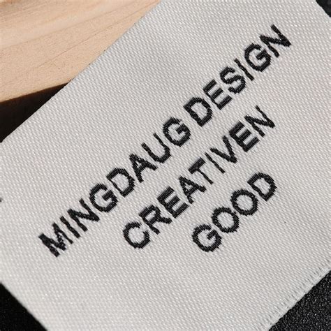 500 Custom Woven Clothing Labels Hem Tags Etsy