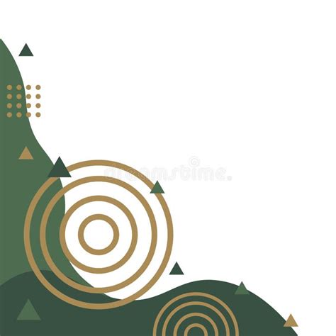 abstract blob memphis corner stock vector illustration of fluid