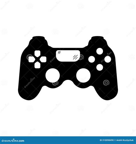 Gamepad Controller Vector Icon Joystick Logo Game Console Vector Icon Stylish Simple Gamepads