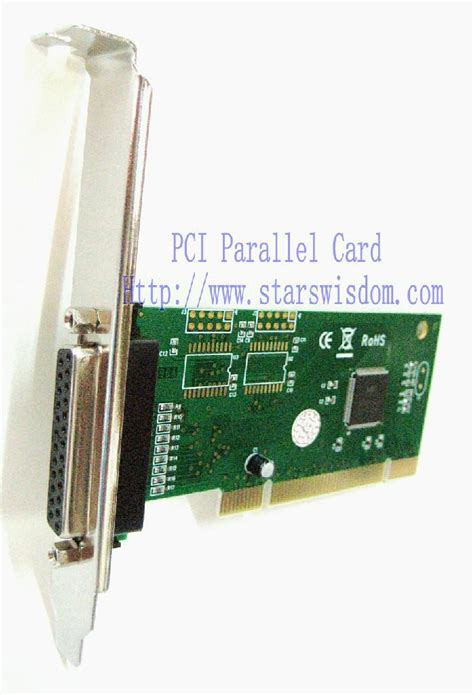 PCI Parallel Port Card Sw0124 Neutral China Manufacturer I O Card Computer Components