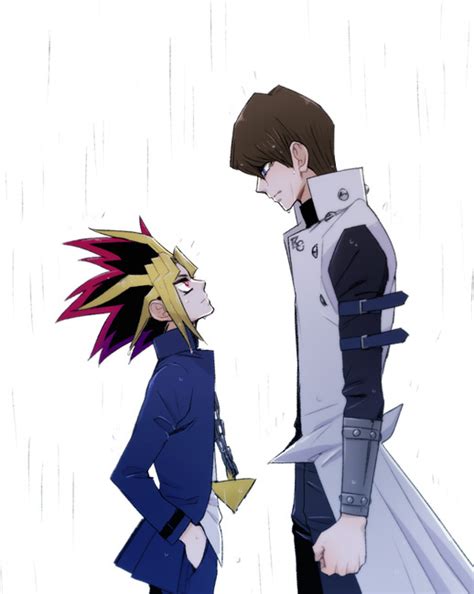 Mutou Yuugi Yami Yuugi And Kaiba Seto Yu Gi Oh And 1 More Drawn By