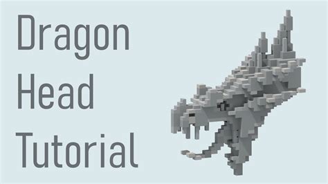 Dragon Head Statue Minecraft At Georgia Ramsey Blog