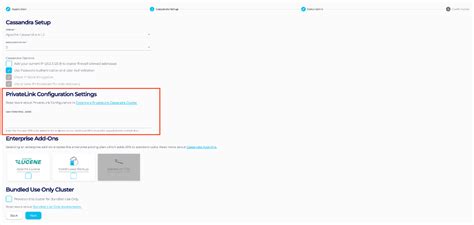 Creating An Aws Privatelink Enabled Apache Cassandra Cluster On The Instaclustr Platform