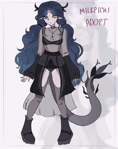 Blue Dragon Girl Ychcommishes