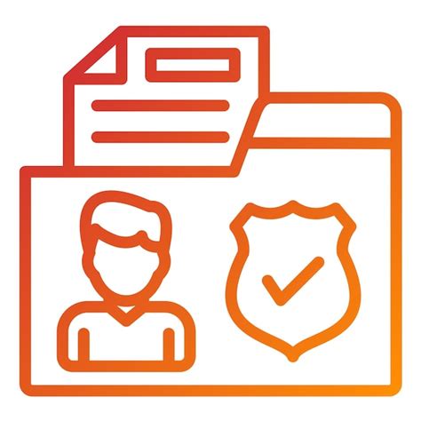 Premium Vector Vector Design Sensitive Personal Data Icon Style