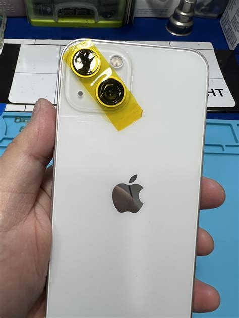 아이폰13 후면캠유리 파손수리