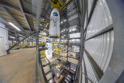 Esa Ariane 6 Upper Composite Transfer Installation Oct22 C Esa M