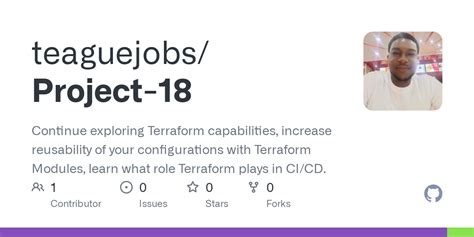 Project 18terraformtfvars At Main · Teaguejobsproject 18 · Github