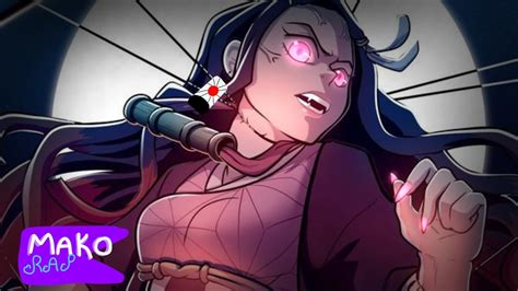 Rap Da Nezuko Uma Oni Kimetsu No Yaibademon Slayer Mako Mako