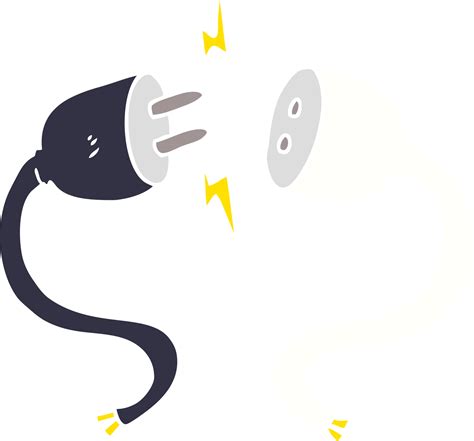 Flat Color Style Cartoon Plug And Socket 40707366 PNG