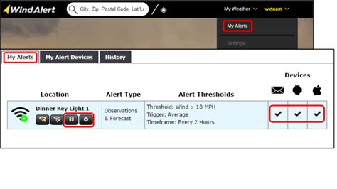 disabling or deleting alerts weatherflow support