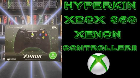 Hyperkin Xbox 360 Controller Unboxing Xenon Controller Youtube