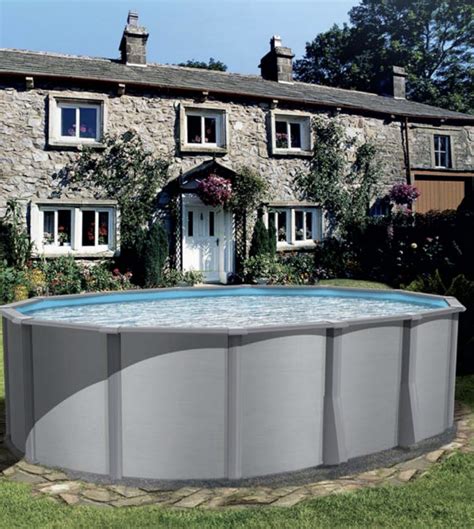 Above Ground Rigid Wall Pools For Garden Leisure Alu Floors Scandinavia