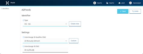 Identifiers Portx For Any Esb