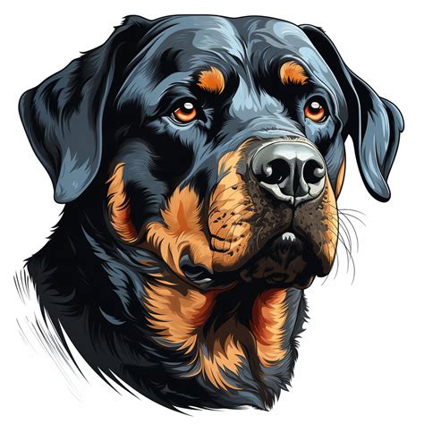 Rottweiler Dog Art