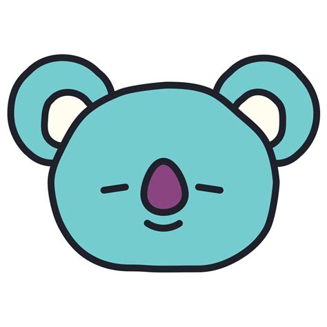 Koya Bt21 Icon In Badges Style