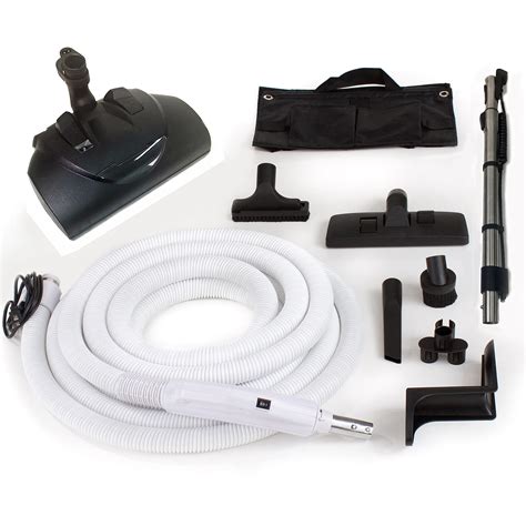Premium 30 Ft Central Vacuum Hose Kit With Direct Connect Wessel Werk