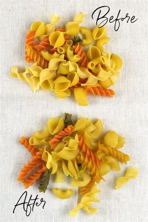 Dehydrated Food Before And After