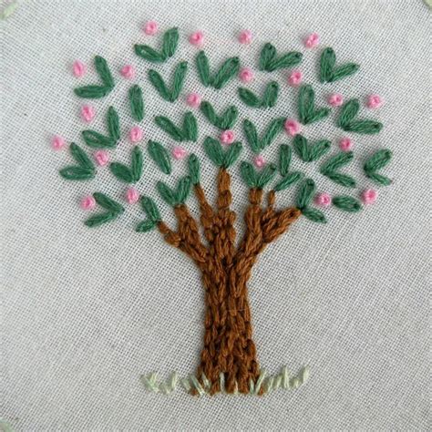 Pin On Embroidery Trees