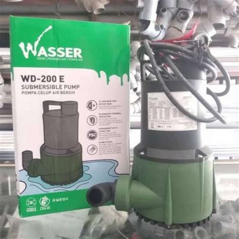 Promo Pompa Celup Wasser Wd 200e Pompa Air Celup Kolam Ikan Waser