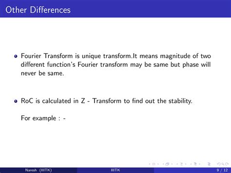DSP Differences Between Fourier Series Fourier Transform And Z Transform PDF