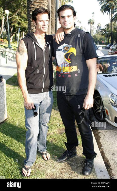 Lorenzo And Aj Lamas Pose For Photos While Spending An Afternoon At