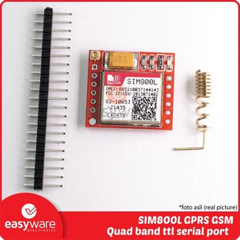 Jual SIM800L SIM800 GPRS GSM MINI BREAKOUT MODULE Kota Surabaya MITRA PODOMORO Tokopedia