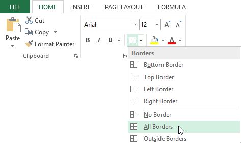 Creating A Database In Excel And Its Functionality