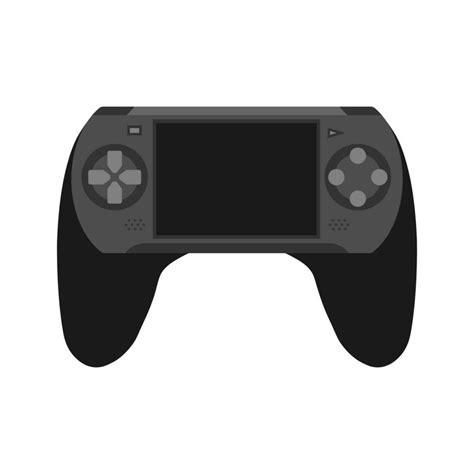 Vector Retro Handheld Game Console Vector Art At Vecteezy