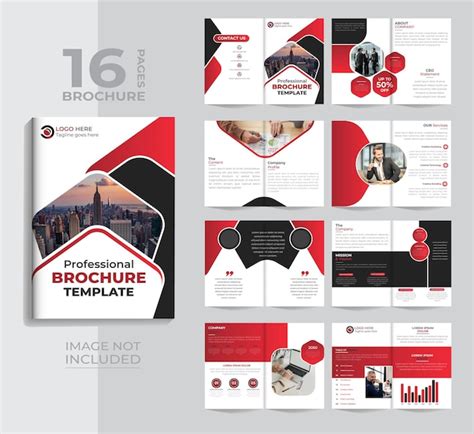 Premium Vector Company Profile Brochure Template Layout Design Minimal Professional Brochure