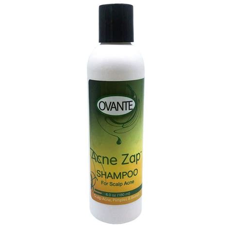 Acne Zap Shampoo For Scalp Acne Clear Scalp From Acne Zits And Pimples 6 0 Oz Scalp Acne