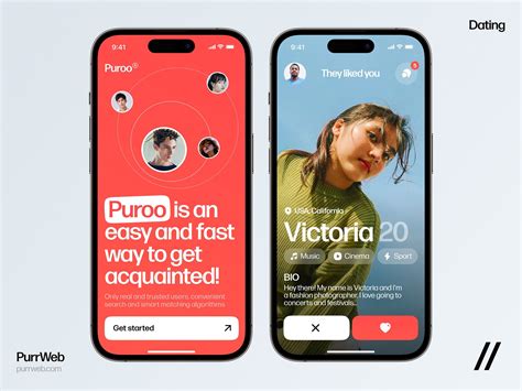Dating Mobile Ios App By Purrweb Agency For Purrweb Uiux Agency On