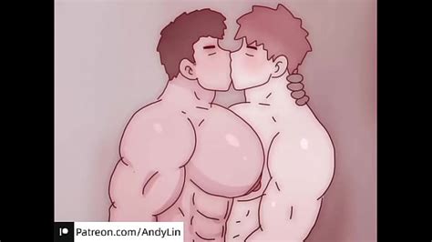 Anime~big Muscle Boobs Couple， So Lovely And Big Dick ~andwatch More