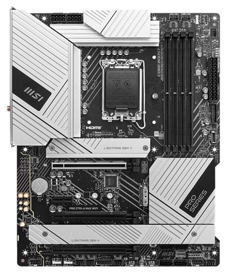Материнская плата Msi Pro Z790 A Max Wifi Ddr5 купить цена характеристики Comfy