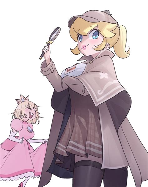 Zedd Zedgawr Detective Peach Princess Peach Watson Amelia Watson Amelia 1st Costume
