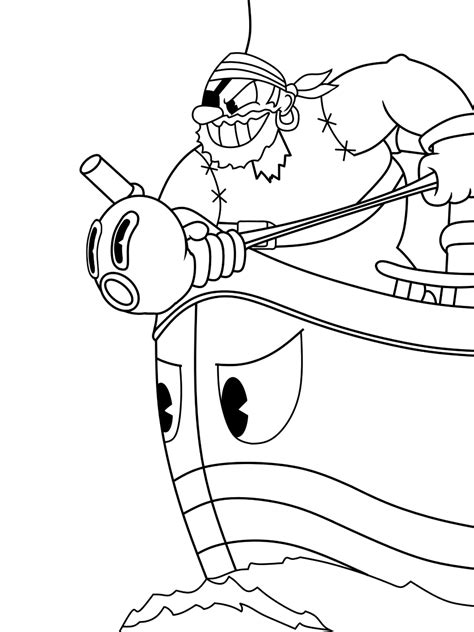 10 Free Printable Cuphead Coloring Pages Scribblefun