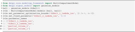 Basic Dmipy Implementation Of Classic Ivim Model In 6 Lines Of Code We