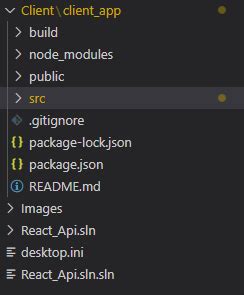 NET Core API And React In A Single Solution