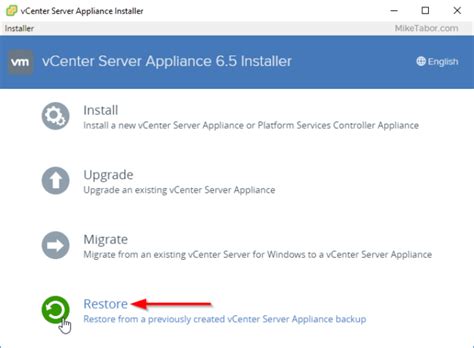 Backup And Restore VMware VCSA 6 5 Mike Tabor