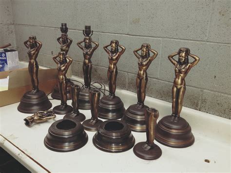 Hula Girl Lamps Unique Hawaiian Motion Lamp