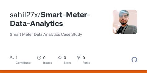 Github Sahil27xsmart Meter Data Analytics Smart Meter Data
