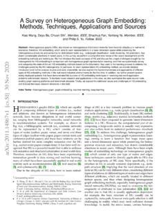 A Survey On Heterogeneous Graph Embedding Methods A Survey On Heterogeneous Graph