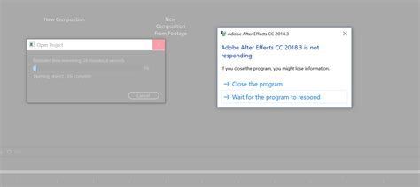 Solved After Effects CC Not Responding When Trying Adobe Product Community